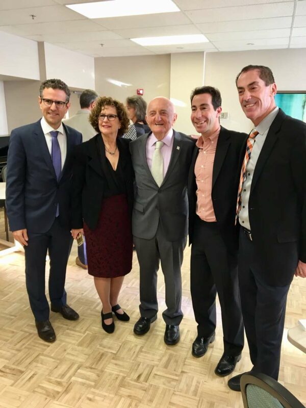 MP Bestows Canada 150th Citizenship Award to B'nai Brith's Eric Bissell ...