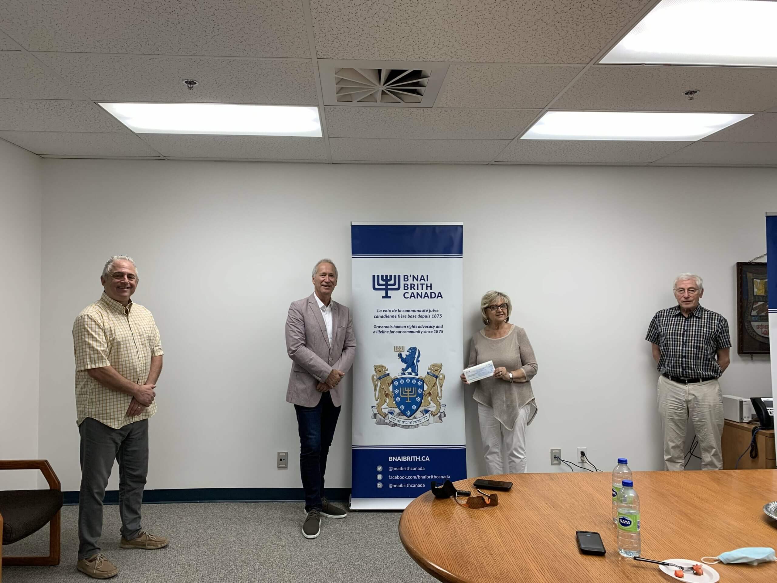 MNA David Birnbaum Visits B'nai Brith Canada | Le député David Birnbaum ...