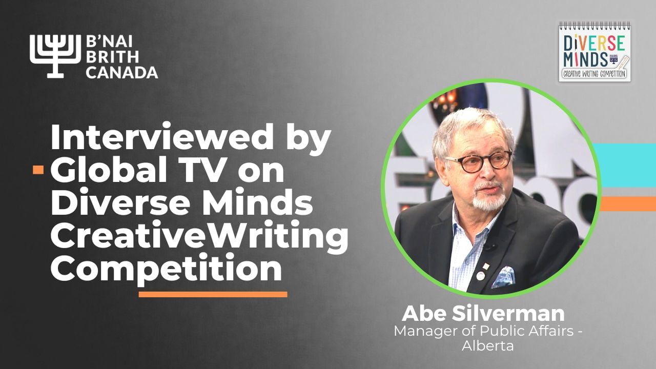 Abe Silverman Interviewed by Global TV on Diverse Minds Creative ...